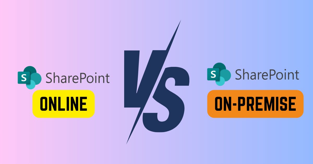 SharePoint Online vs On-Premise: Best Choice? - Evigur Solutions SharePoint Online vs On-Premise: Best Choice? - Evigur Solutions